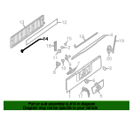 2004-2012 Nissan Titan Support Arm - Driver's Side (LH) 90501-ZJ00A ...