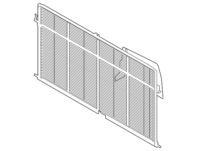 17119468696 - 2018-2024 BMW Stone Guard (17-11-9-468-696) | BMW of ...