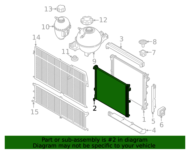 2018-2023 BMW Inter-Cooler 17-11-9-468-695 | Online BMW Shop