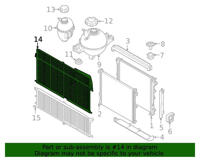 17119468696 - 2018-2024 BMW Stone Guard (17-11-9-468-696) | BMW of ...