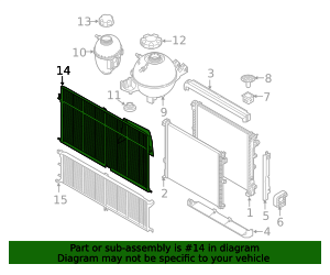 17119468696 - 2018-2024 BMW Stone Guard (17-11-9-468-696) | BMW of ...