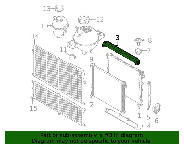17118642755 - 2018-2024 BMW Upper Cover (17-11-8-642-755) | BMW of ...