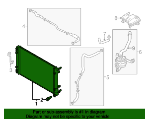 Genuine Auxiliary Radiator for 2017-2022 Hyundai Ioniq | Part# 25308 ...