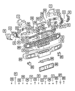 Rear Bumper and Fascia for 2024 Jeep Wrangler | Mopar.com National eStore