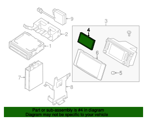 YIK500030 - High-Quality GPS Navigation System for 2003-2004 Land Rover ...