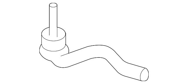 204-330-20-03 - Outer Tie Rod 2010-2018 Mercedes-Benz | Mercedes-Benz ...