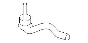 204-330-20-03 - Outer Tie Rod 2010-2018 Mercedes-Benz | Mercedes-Benz ...