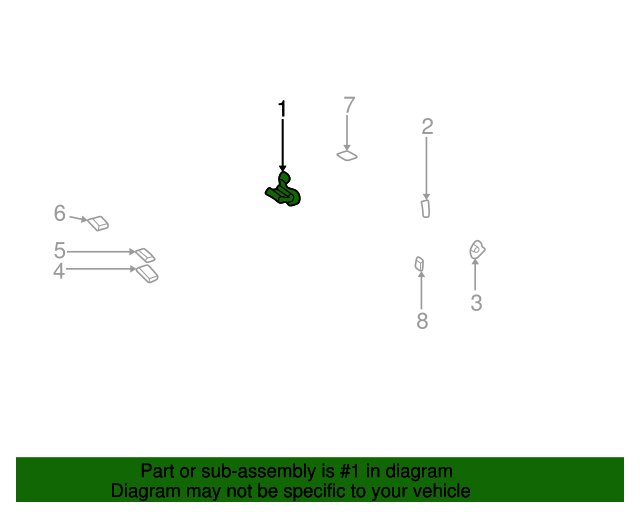 1992-2002 GM Jack Warning Label 15548834 | Auto Parts Express