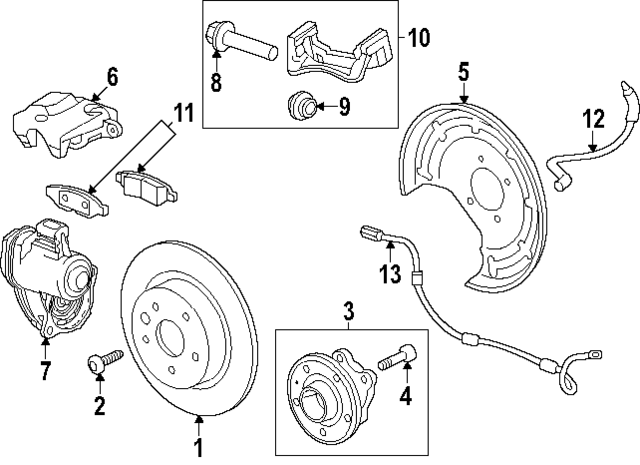 2024 GM Pad Kit 85560926 GM | GMPartsDirect.com