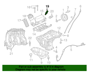 2011-2024 Mopar Coolant Temp Sensor 68164627AA | Mopar Parts Canada