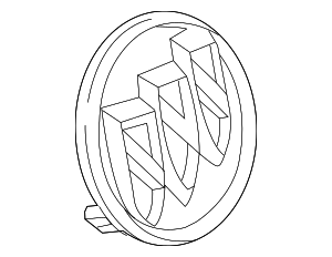 2021-2023 Buick Envision Emblem 84900399 | Courtesy Parts