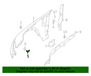 Genuine OEM Outer Bracket Part# LR131397 Fits 2020-2023 Land Rover: Up ...