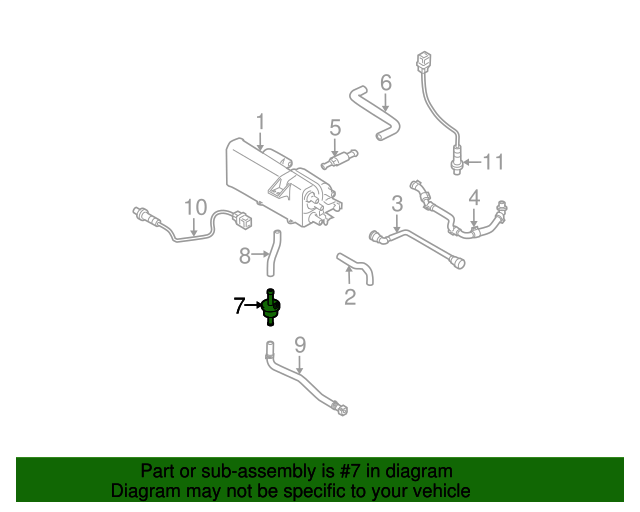 28910-22040 - Purge Control Valve 2001-2010 Kia | Kia.Parts Store