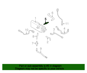 26740-21314 - PCV Valve 2004-2010 Kia | Kia.Parts Store