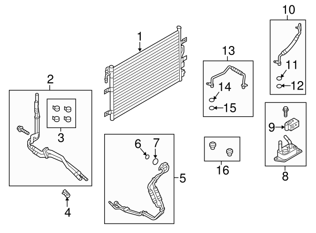 2013-2018 Ford Valve DG1Z-7H322-E | TascaParts.com