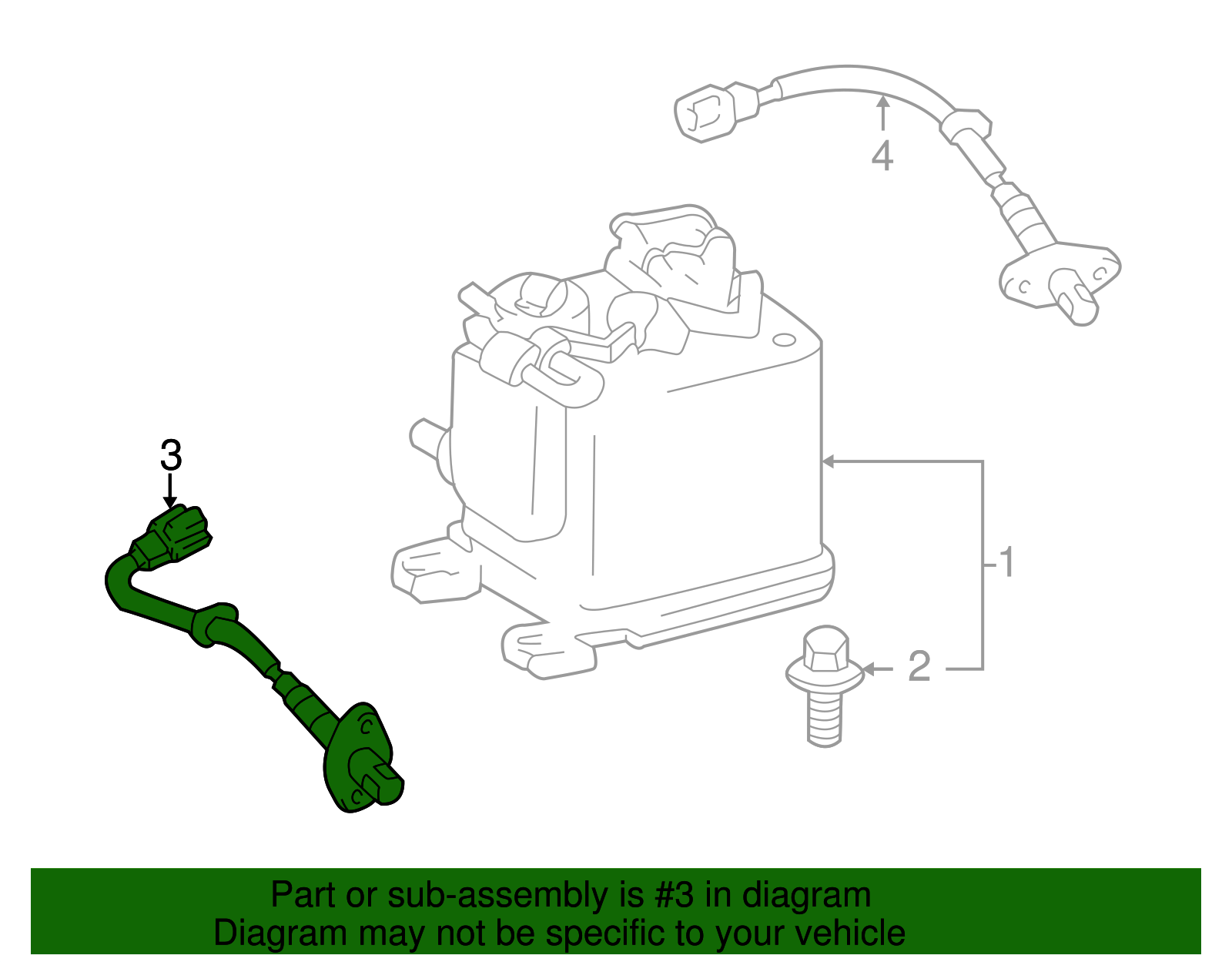 1999-2002 Toyota Oxygen Sensor 89465-09220 | Toyota Parts Center