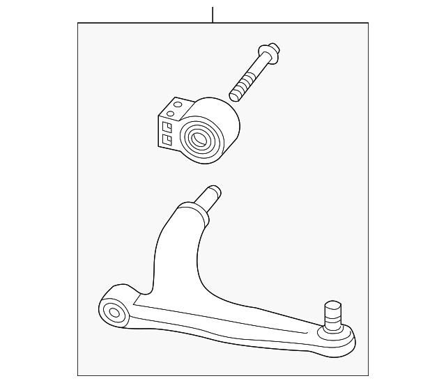Genuine Control Arm for 2003-2011 Saab | Part# 12783755 | Over 30% Off ...