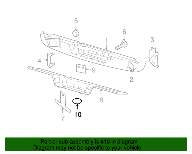 2006-2009 Dodge Hole Plug 68495076AA | TascaParts.com