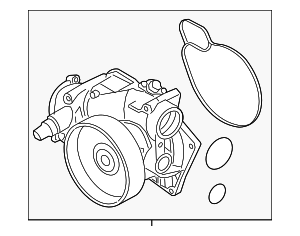 11-51-8-074-234 - 2018-2024 BMW - Water Pump Assembly | BMWPartsHub