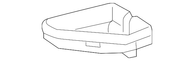 82663-0E040 - Relay Box Lower Cover - 2014-2019 Toyota Highlander | OEM ...