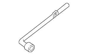2006-2023 Mazda Lug Wrench LD47-69-671 | TascaParts.com
