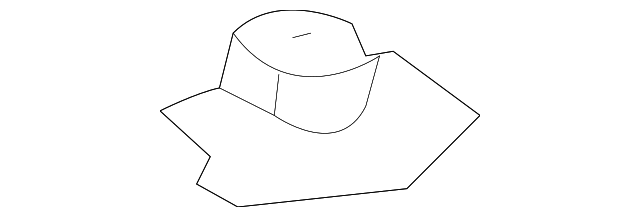 1999-2012 Lexus Bumper Cover Retainer 52535-30150 | SSL Parts