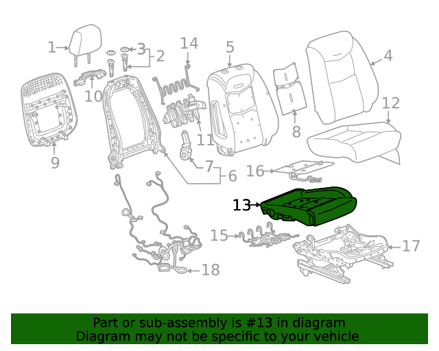 2020-2022 Cadillac XT6 Airbag Front Passenger Presence Module with ...