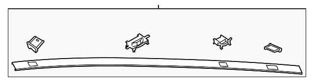 2020-2021 Hyundai Venue Roof Molding 87240-K2000 | OEM Parts Online