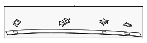 2020-2022 Hyundai Venue Roof Molding 87240-K2010 | OEM Parts Online