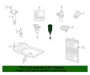Sensor-Temperature 5033314AA | TascaParts.com