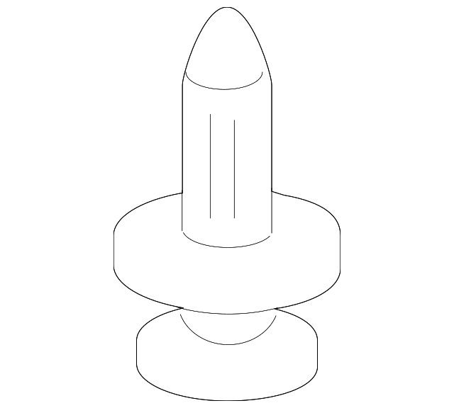 000-991-11-98 - Rocker Molding Retainer Clip 2011-2020 Mercedes-Benz ...