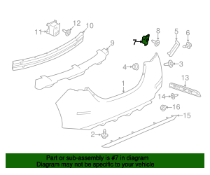 2018-2020 Nissan Leaf Upper Bracket - Driver's Side (LH) 85229-5SK0A ...