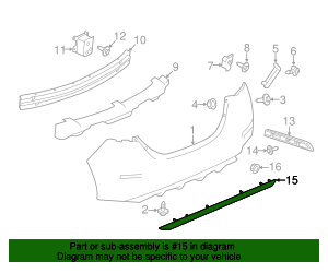 2019-2022 Nissan Molding 85084-5SA0A | OEM Parts Online