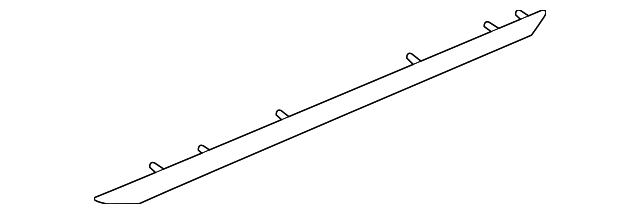2018-2019 Nissan Leaf Molding 85084-5SA0A | TascaParts.com
