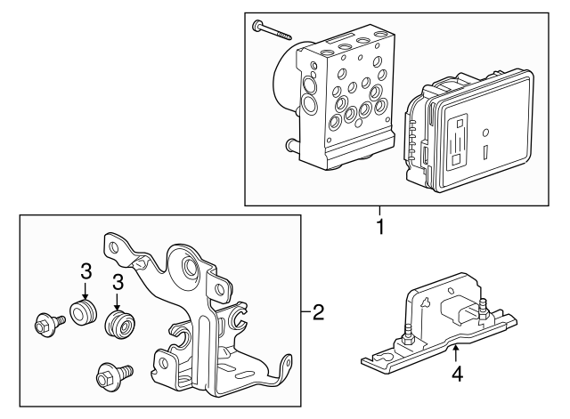 13514499 - Vehicle Dynamic Sensor 2015-2020 GM | Chevrolet Parts Direct