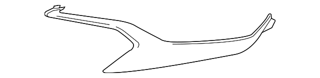 2019-2023 Chevrolet Camaro Front Driver Side Outer Grille Opening Bezel ...