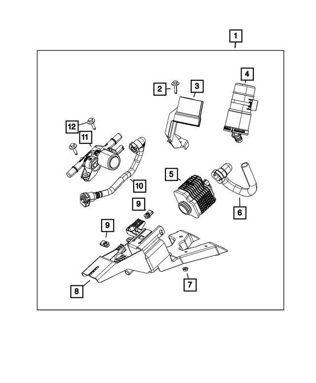 2021-2024 Jeep Wrangler Leak Detection Pump 57009147AA | Mopar eStore