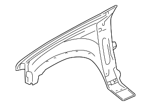 2002-2005 Ford Explorer Fender - Driver's Side (LH) 3L2Z-16006-BA ...