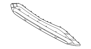 2022-2024 Genesis GV70 Skid Plate Front Bumper 86577-AR700 | QuirkParts