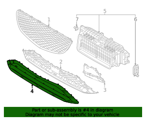 2022-2024 Genesis GV70 Skid Plate Front Bumper 86577-AR700 | QuirkParts