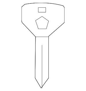 2004-2012 Mopar Keyless Entry Transmitter 5179513AC | TascaParts.com