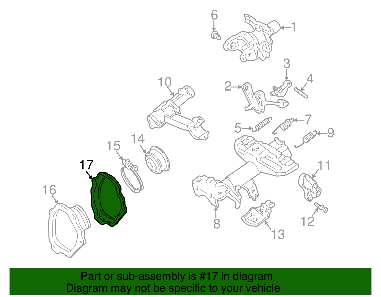 1996-2000 Toyota RAV4 Steering Coupling Boot Clamp 90460-81003 | Retail ...
