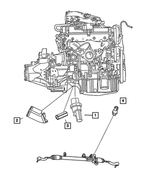 2001-2011 Mopar Oil Pressure Switch 05149098AB | Mopar eStore