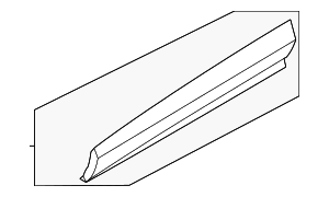 Genuine Garnish Assembly Front Dr Side Right-hand for 2021-2025 Genesis ...