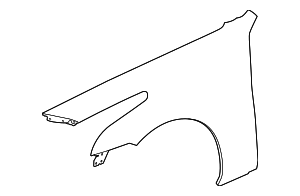 2014-2019 Cadillac CTS Fender 84054144 | GMPartsDirect.com