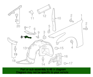 2014-2019 Cadillac CTS Front Bracket 22788401 | GMPartsDirect.com