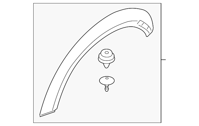 2015-2022 Mini Cooper Wheel Opening Molding 51-77-7-376-876 | Mini ...