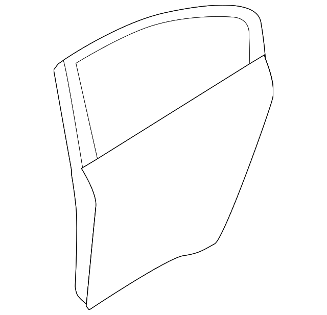 77004-3T001 - Door Shell 2015-2017 Kia K900 | Kia.Parts Store