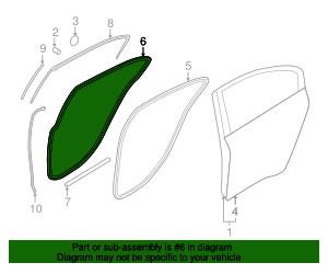 83120-3T000WK - Weather-Strip On Body 2015-2017 Kia K900 | Kia.Parts Store