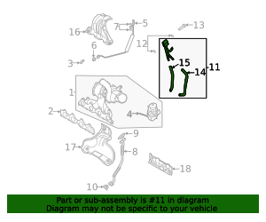 28235-2B720 - Water Pipe 2021-2022 Kia Seltos | Kia.Parts Store